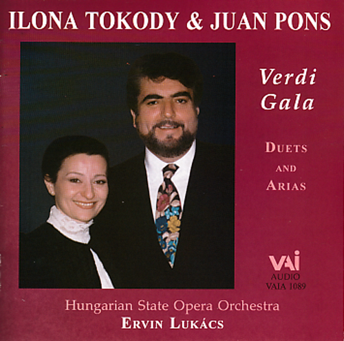 Ilona Tokody & Juan Pons - Verdi Gala (CD): VAIMUSIC.COM