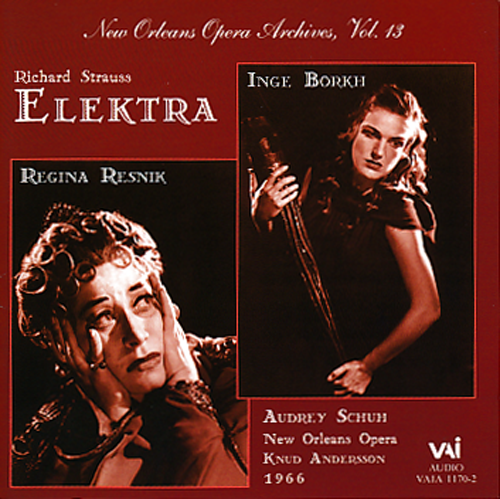 ELEKTRA Borkh, Resnik (New Orleans 1966) (CD): VAIMUSIC.COM