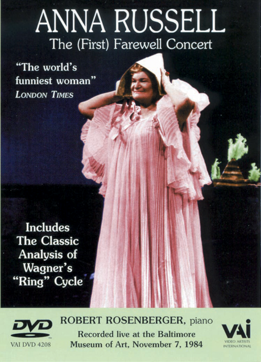 Anna Russell: The (First) Farewell Concert (1984) (DVD): VAIMUSIC.COM