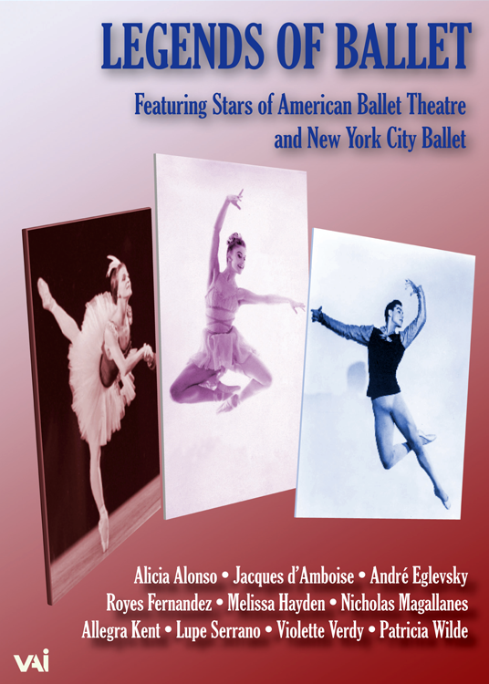 LEGENDS OF BALLET: Stars of ABT and NYCB 1960-65 (DVD): VAIMUSIC.COM